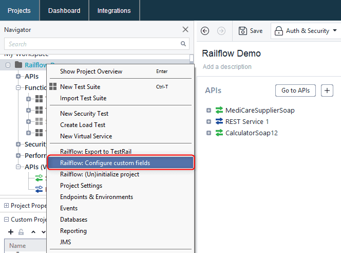 ReadyAPI Plugin for TestRail – Nextra