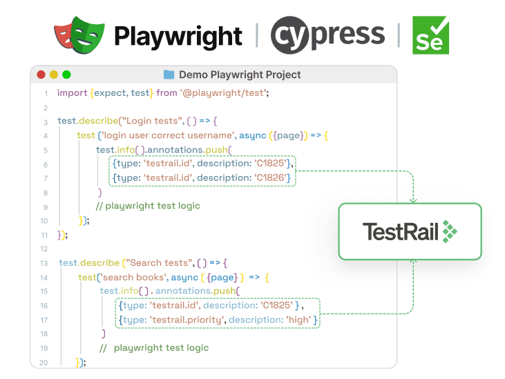 TestRail Integration Platform and Tools - Railflow